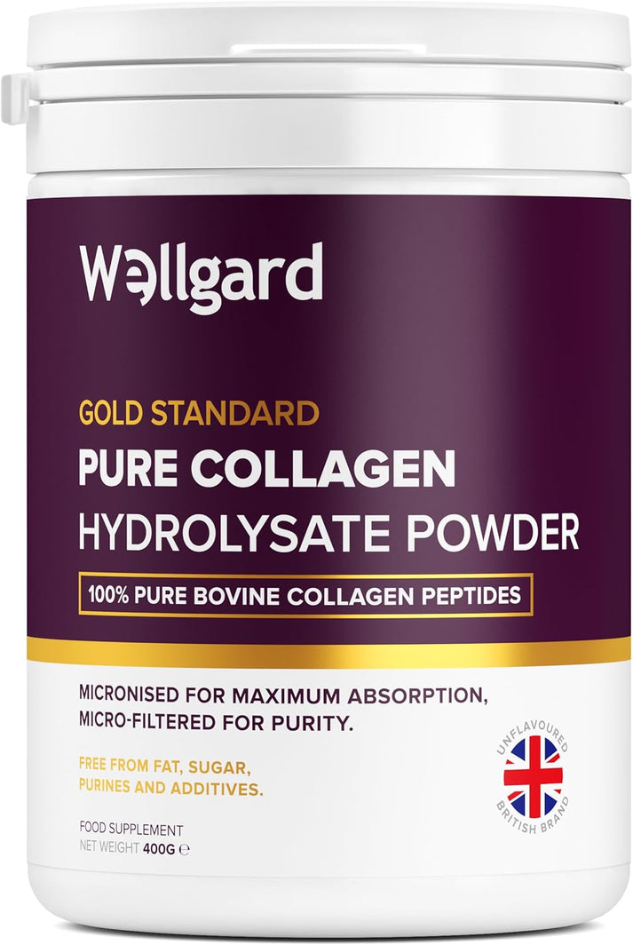 Collagen Powder, Gold Standard Bovine Collagen Peptides Powder by Well ...
